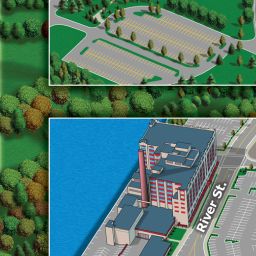 Hudson Valley Community College Interactive Campus Map